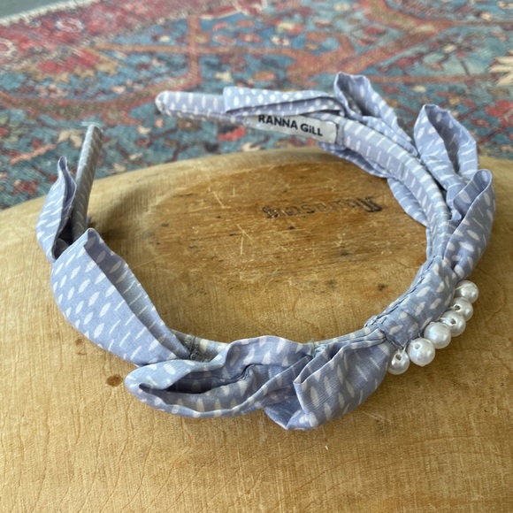 Anthropologie | Accessories | Ranna Gill Pearl Embellished Headband ...